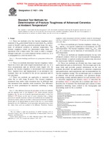 ASTM C1421-01b 10.10.2001 | technische Norm | Technormen