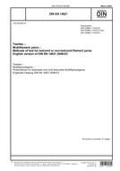 DIN 14621:1992-02 1.2.1992 | technische Norm | Technormen