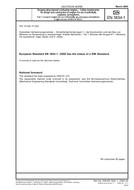 DIN 6528:2002-01 1.1.2002 | technische Norm | Technormen