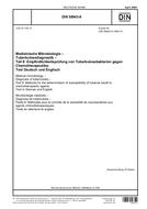 DIN 58942-5:2005-04 1.4.2005 | technische Norm | Technormen