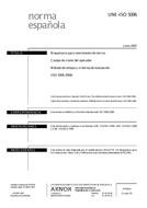 UNE-ISO 5006:2007 27.6.2007 | technische Norm | Technormen